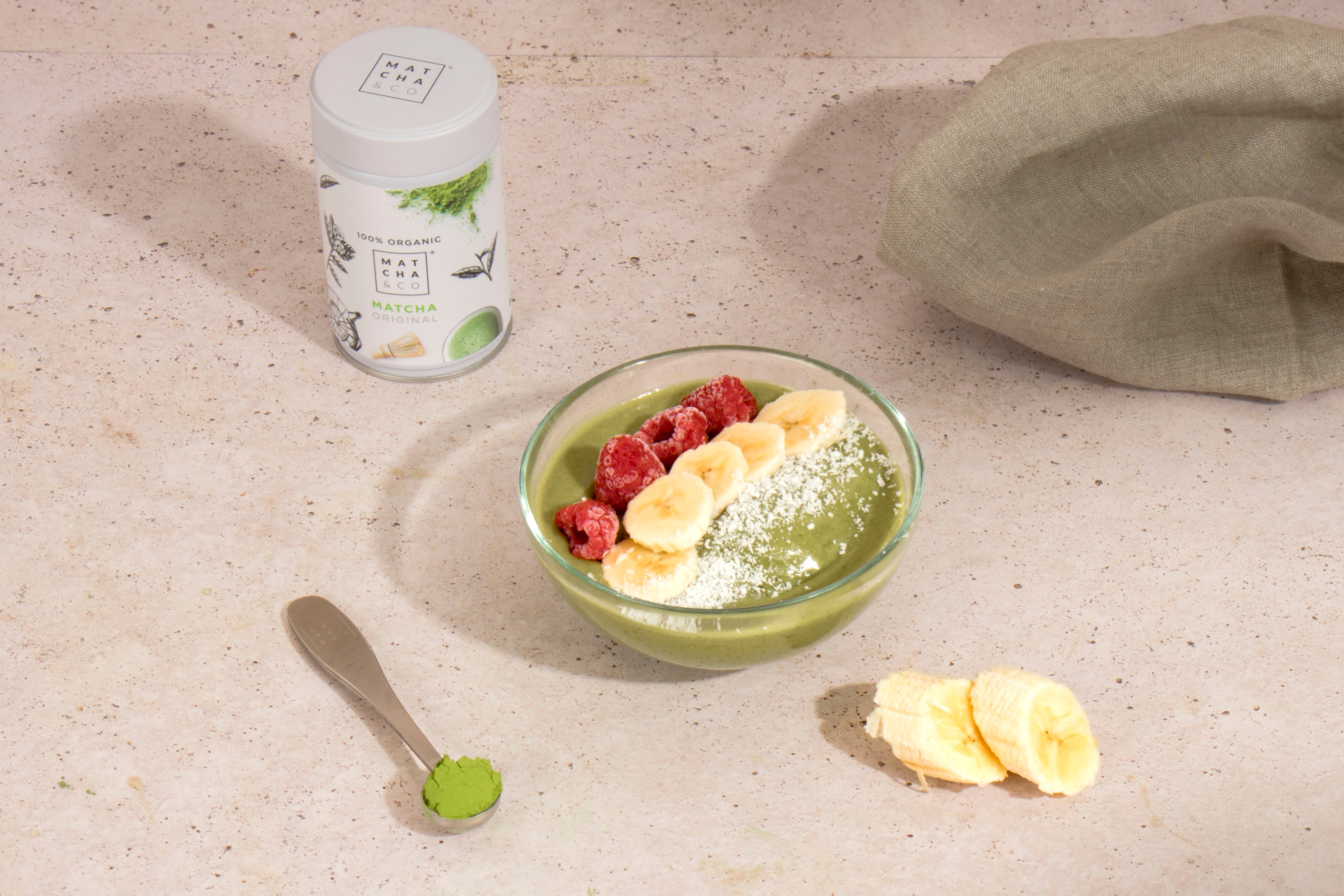 Banaan en matcha-ijs – Matcha & CO